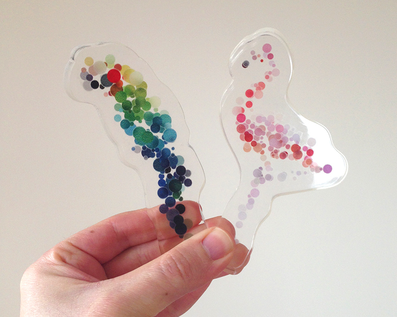 Dotted animals - Yoni Alter. Original graphic art