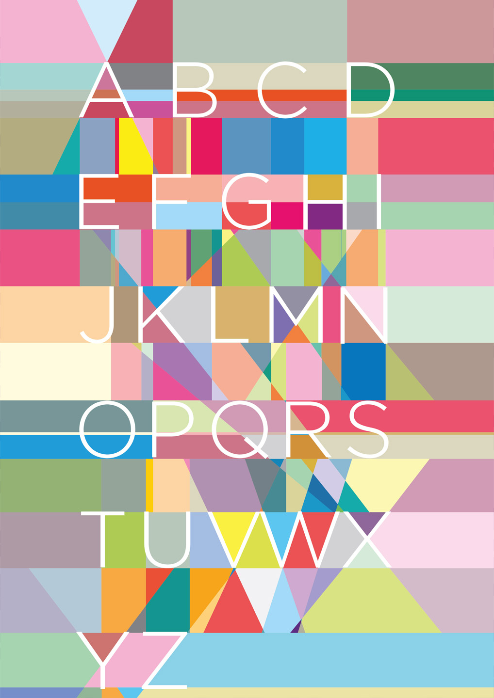 Type - Yoni Alter. Original graphic art