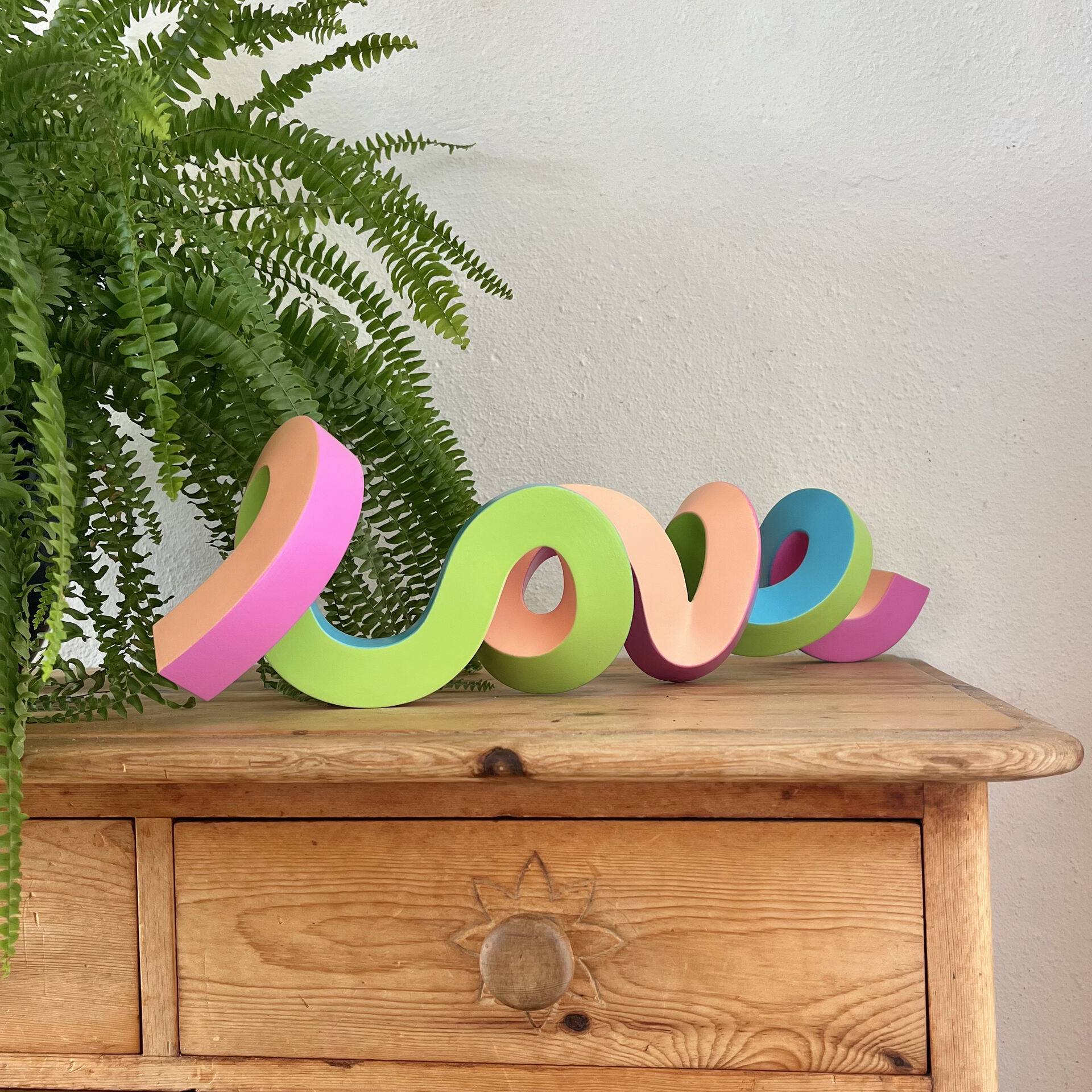 Love Continuum in 4 colours - Yoni Alter. Original graphic art