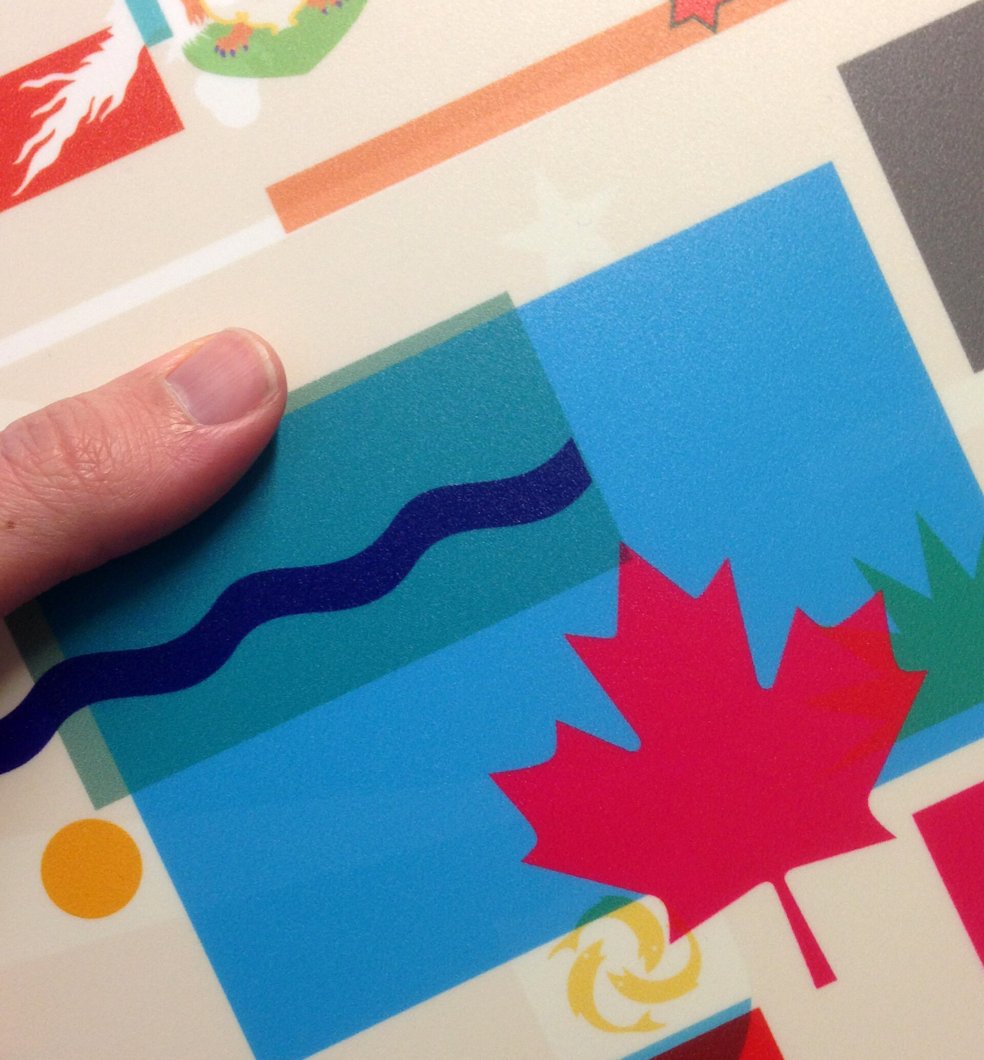 The world coming together - Yoni Alter. Original graphic art