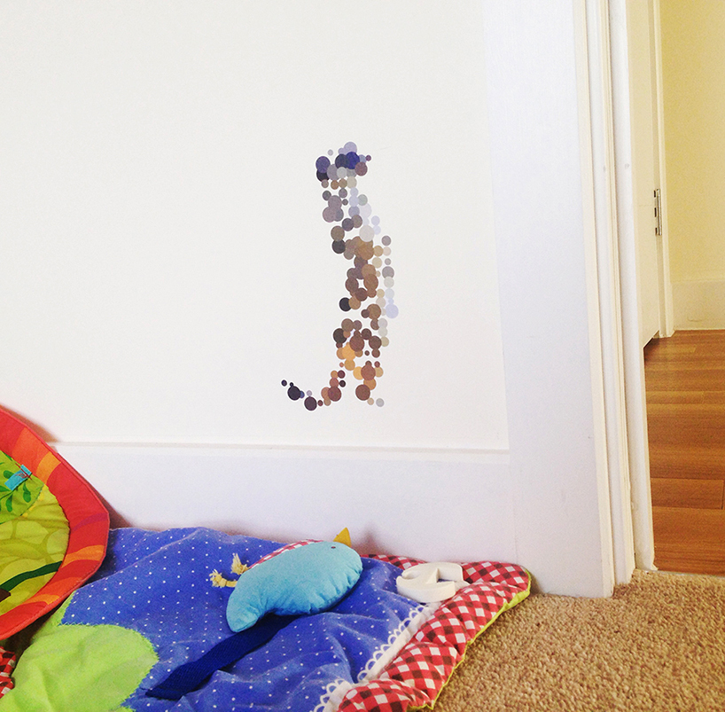 Dotted animals - Yoni Alter. Original graphic art