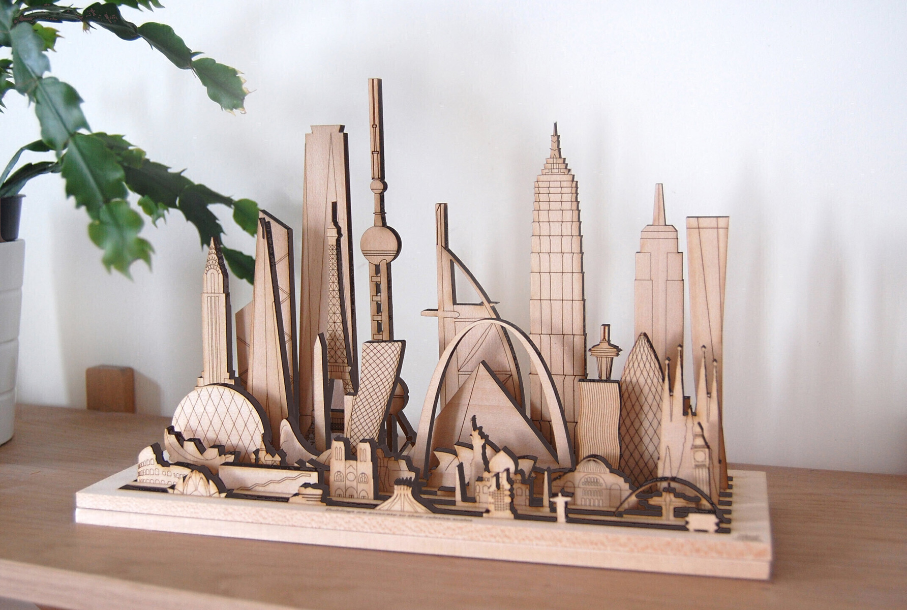 Iconic Structures Modular Sculpture - Yoni Alter. Original graphic art