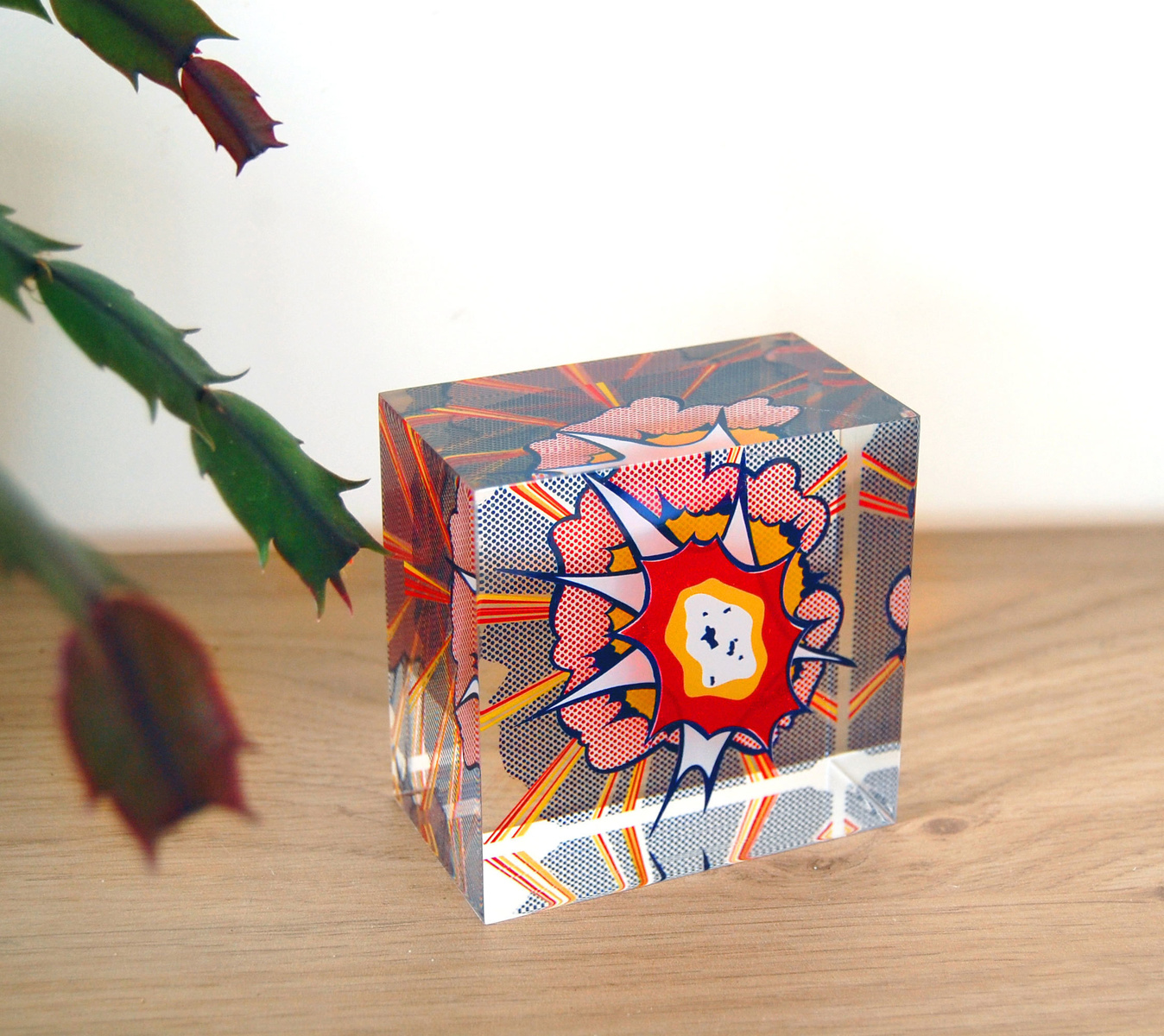 EXPLOSION LIGHT SCULPTURE 💥 - Yoni Alter. Original graphic art